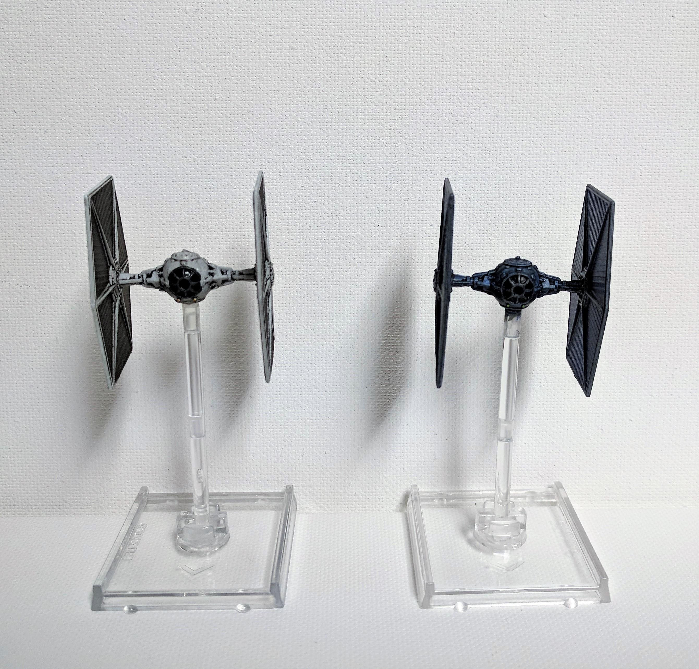 Conversion, Custom, Repaint, Tie Fighter, X-Wing - Tie Fighter Repaint, Blue - Gallery - DakkaDakka